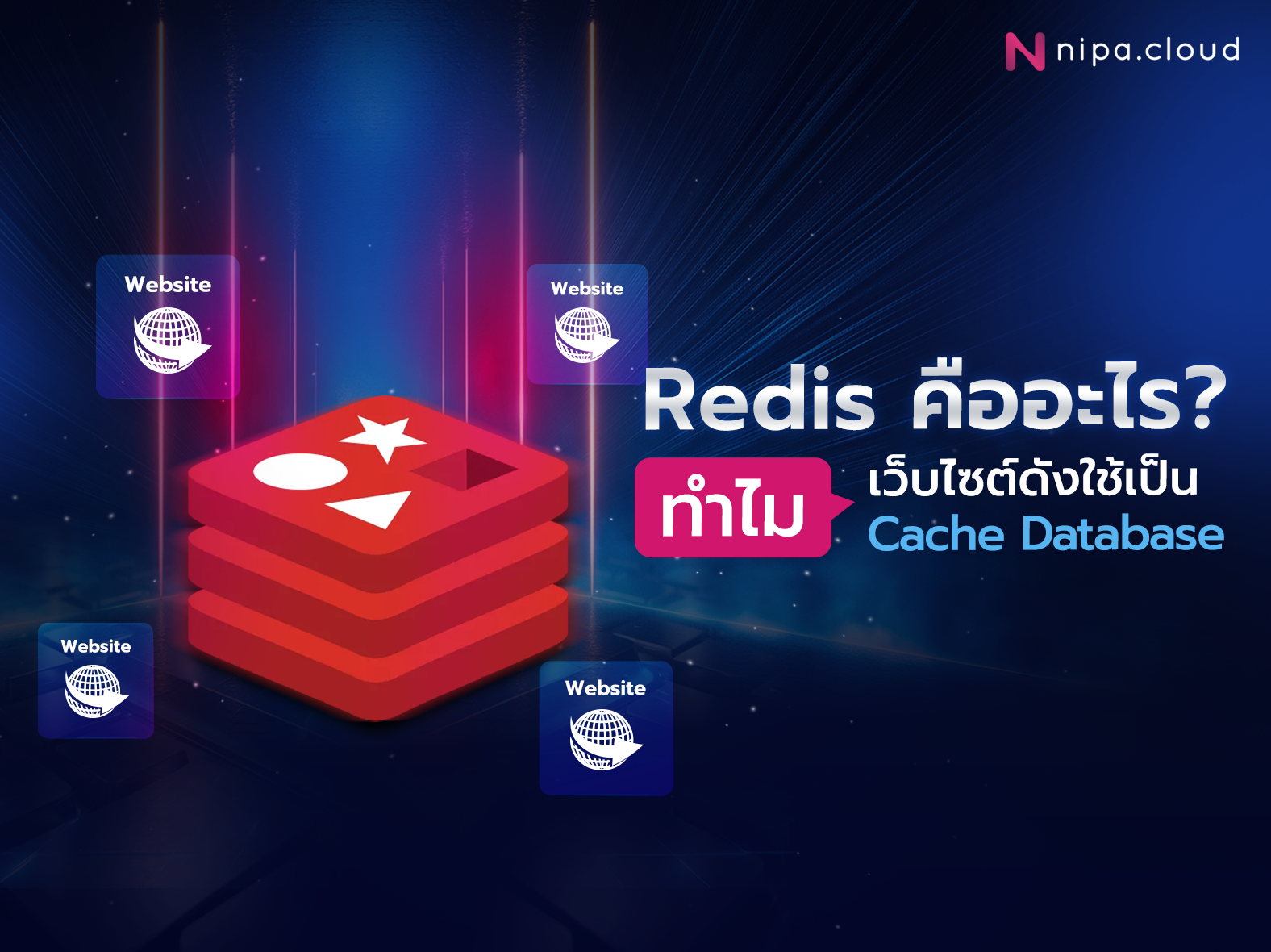 Redis คืออะไร? ทำไมเว็บไซต์ดังใช้เป็น Cache Database