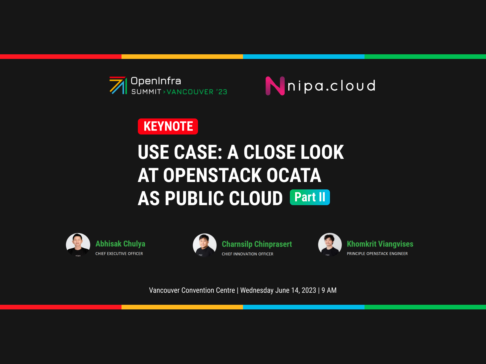 KEYNOTE: Use Case: A Close Look at OpenStack Ocata as Public Cloud Part II